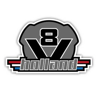 Autocollant V8 holland - Trucketvanshop