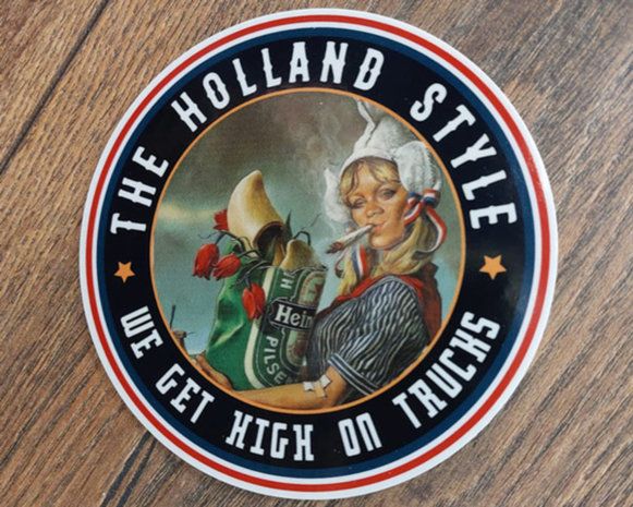 Autocollant the holland style - Trucketvanshop