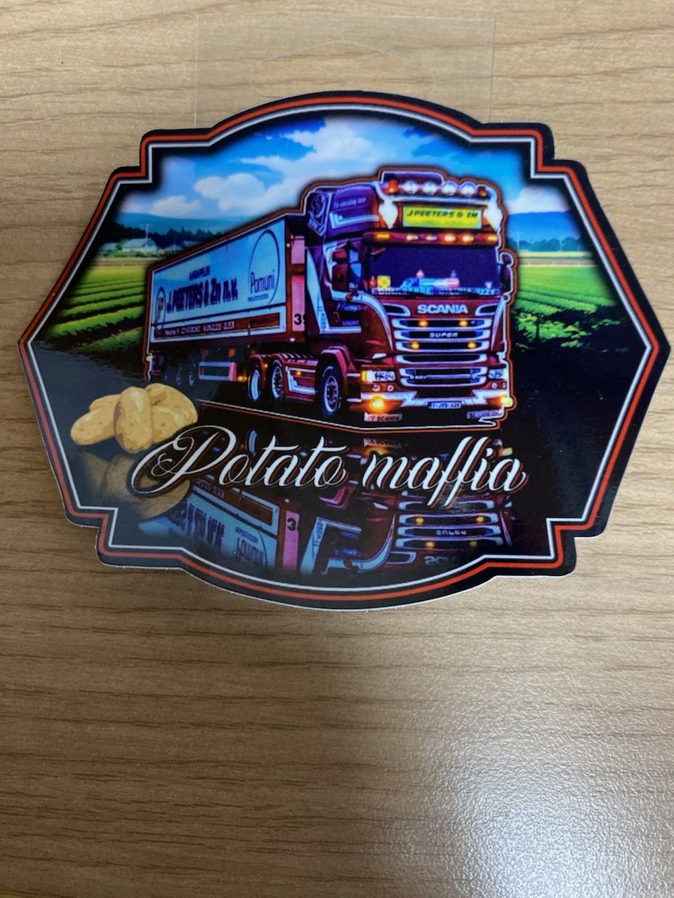 Autocollant POTATO MAFFIA - Trucketvanshop