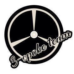 Autocollant 3-spoke team - Trucketvanshop