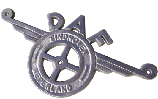 Embleme Daf en aluminium 250x125mm - Trucketvanshop