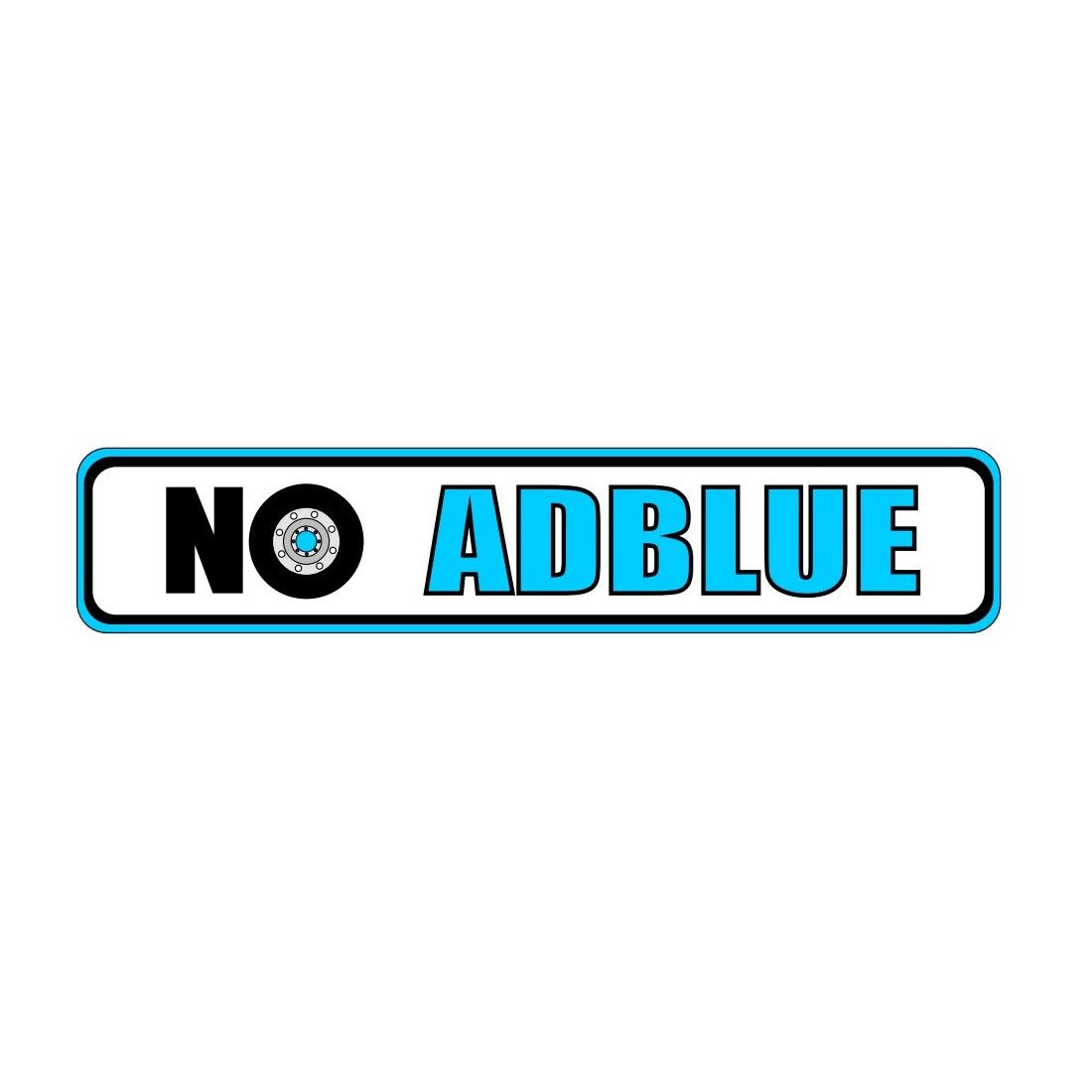 Autocollant no adblue - Trucketvanshop
